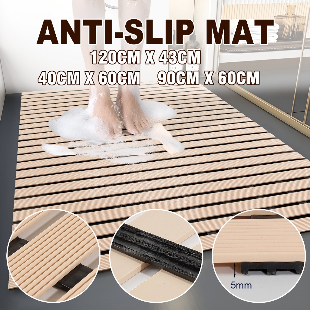 Jual Anti Slip Keset Floor Mat Untuk Kamar Mandi & Dapur Keset Drainase ...