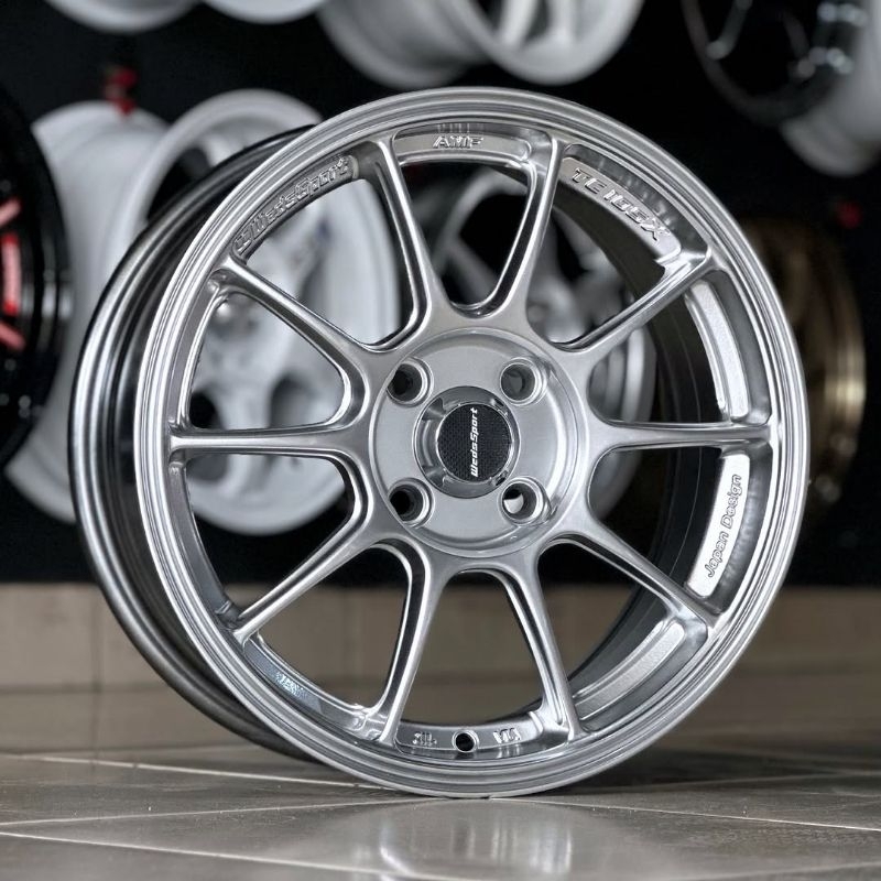 Jual velg mobil racing r15 WEDSSPORT TC105X PCD 4X100 LEBAR 6,5 velg ring 15 untuk mobil brio ...
