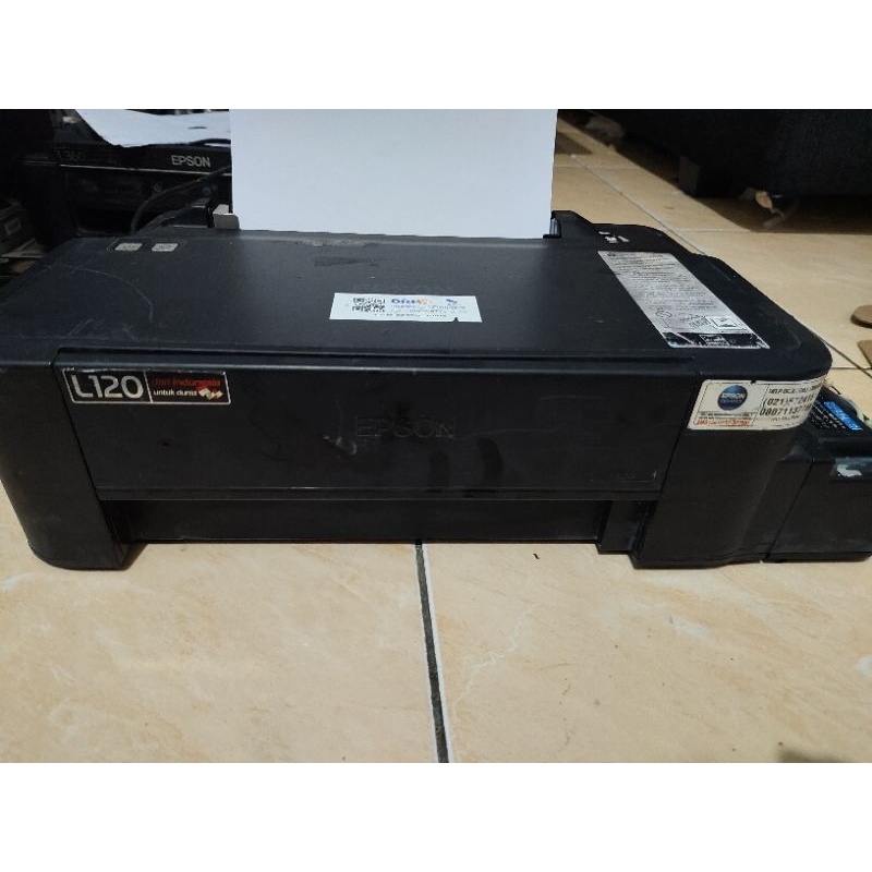 Jual Printer Epson L120 normal warna hitam saja | Shopee Indonesia