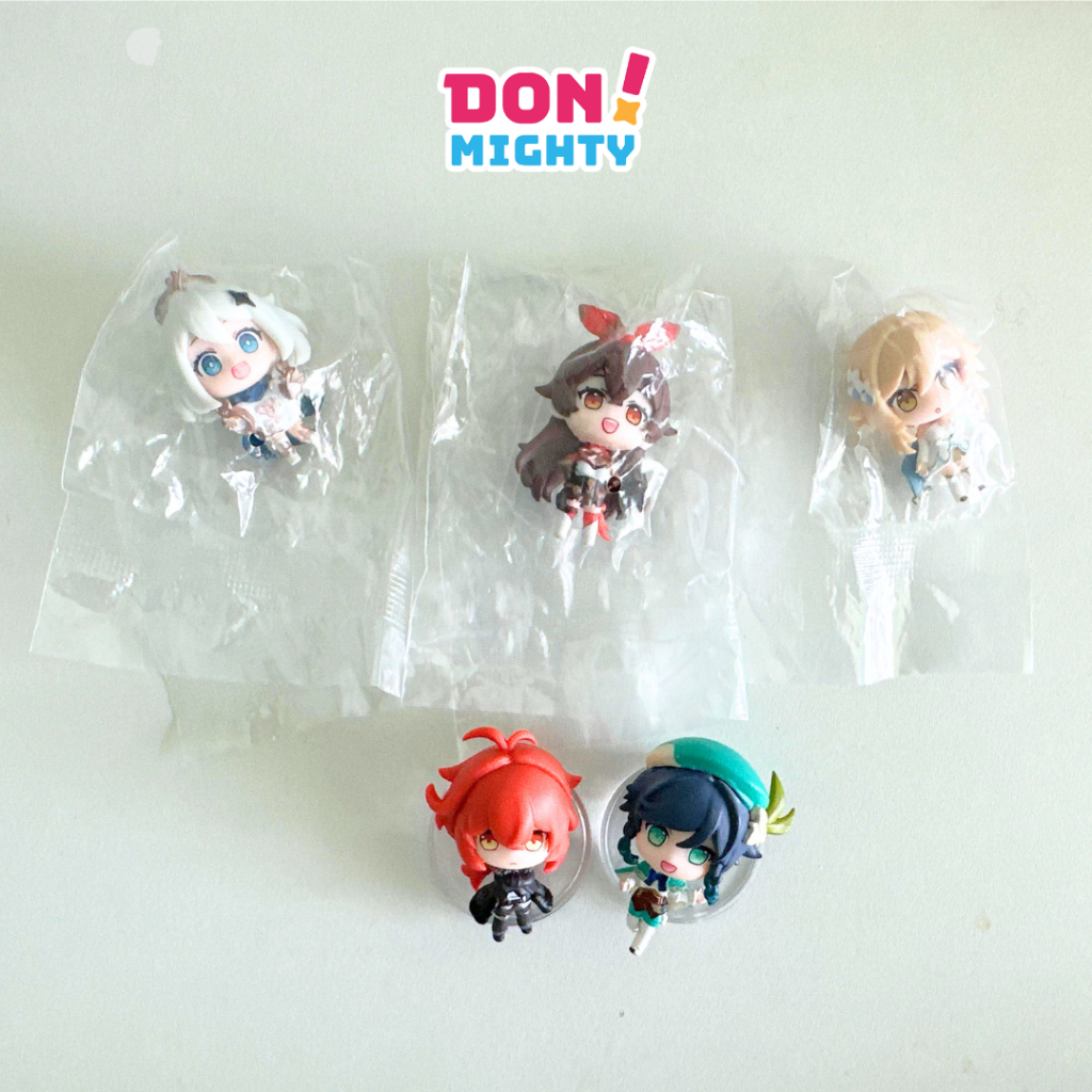 Jual Genshin Impact Mini Figure Bushiroad | Amber, Lumine, Paimon ...