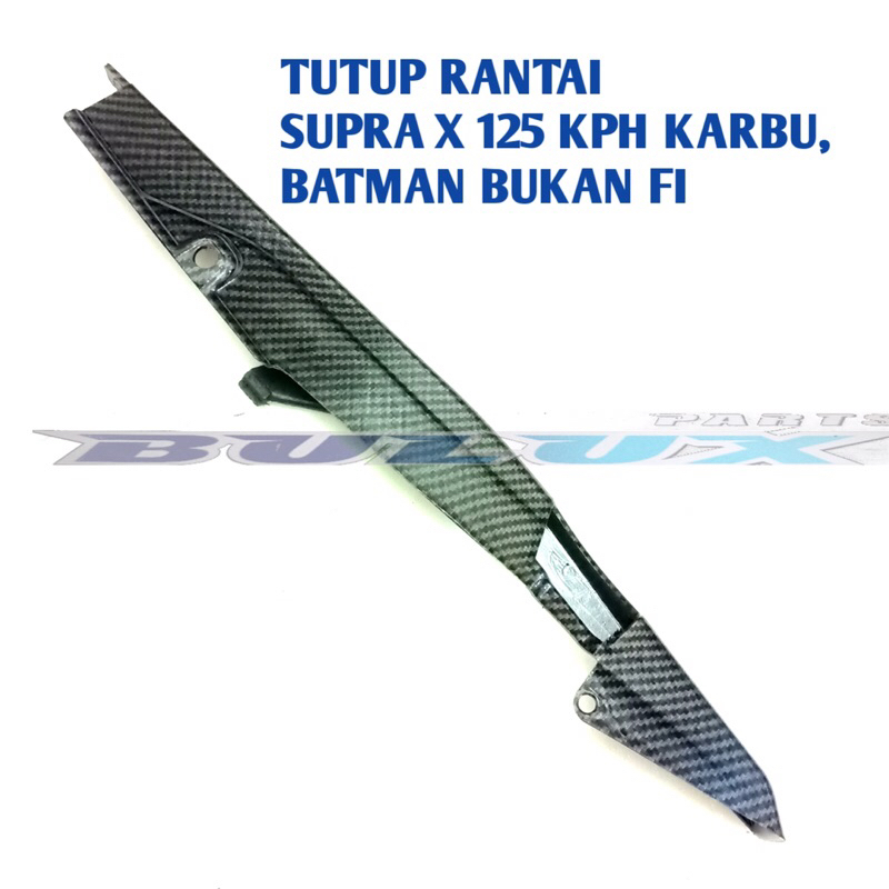 Jual KARBON COVER KATENGKAS TUTUP RANTAI CARBON WTP SUPRA X 125 LAMA KARISMA PLUS BAUT CKDPASS ...