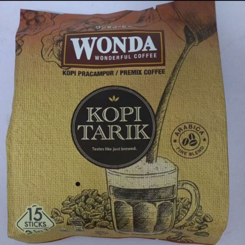 Jual WONDA 3 IN 1 KOPI TARIK SACHET | Shopee Indonesia