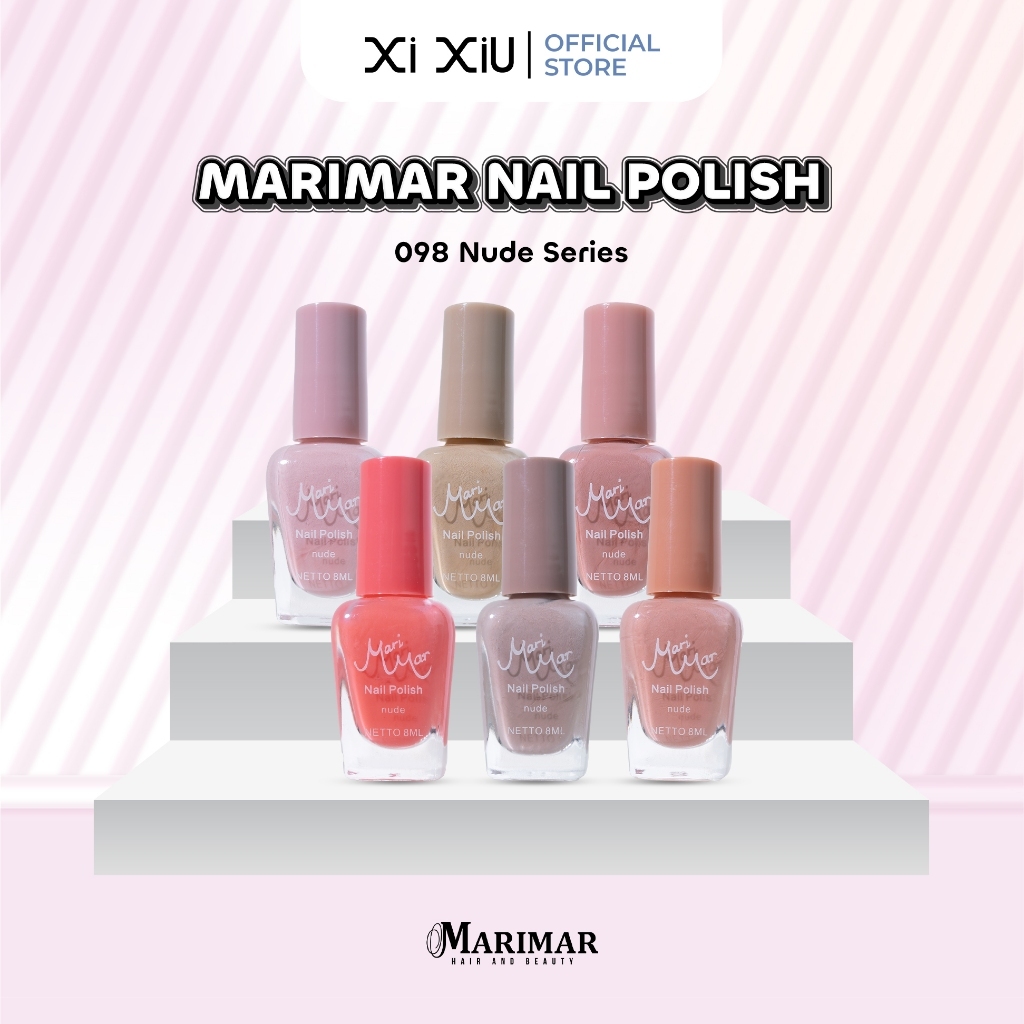 Jual MARIMAR Nail Polish Kode : 098 NUDE COLORS | Kutek warna nude ...
