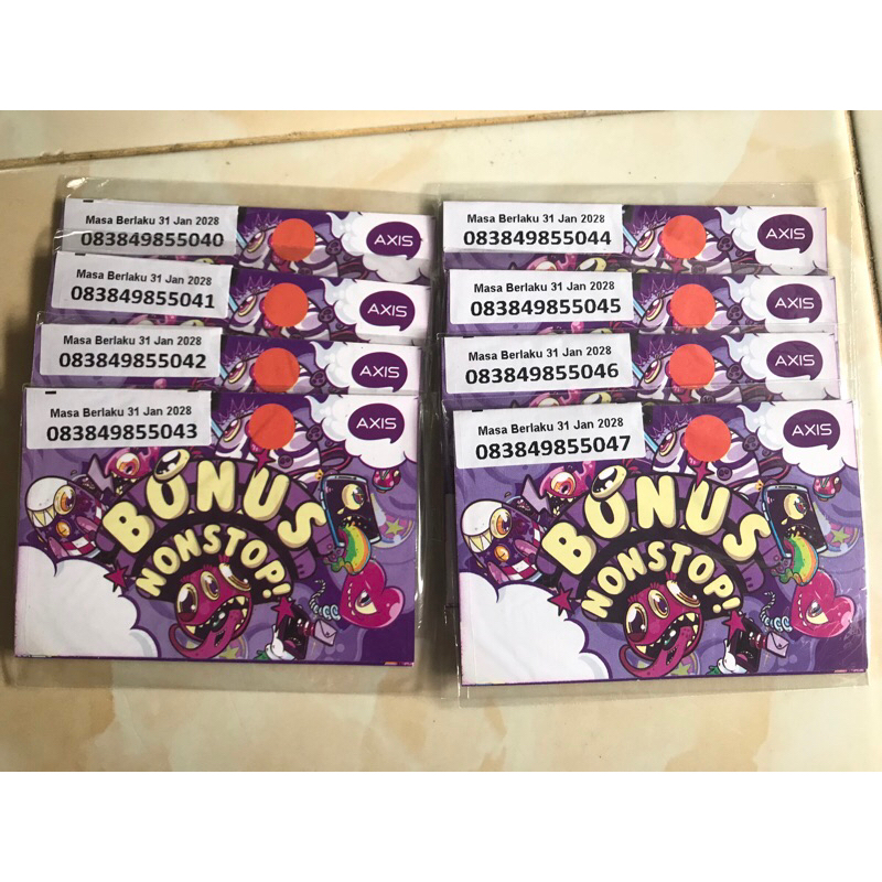 Jual Perdana Axis 7 GB / Sp Axis 4,5 Gb + Lokal | Shopee Indonesia