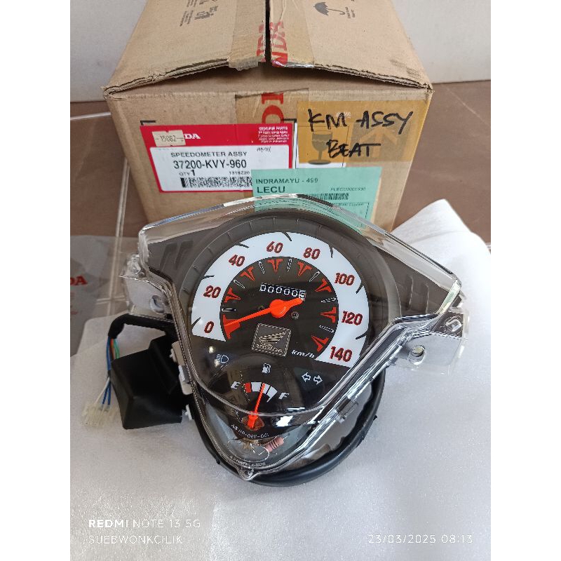 Jual 37200-kvy-960 spidometer Assy honda beat karbu original AHM | Shopee Indonesia