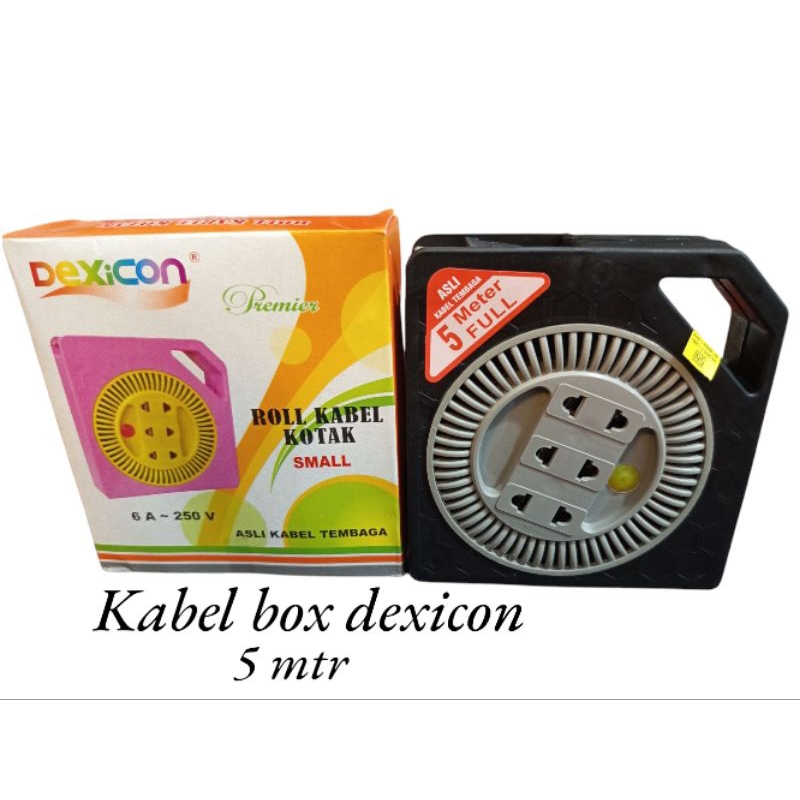 Jual Kabel Box Dexicon Petak 5 Meter / Kabel Roll Kotak Dexicon ...