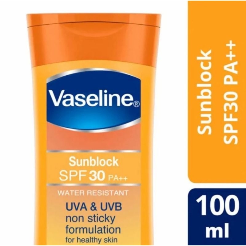 Jual Vaseline sunblok spf 30 pa++ 100ml | Shopee Indonesia