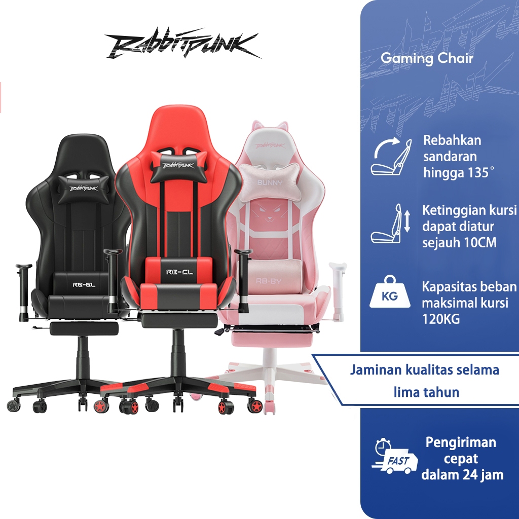 Jual Rabbitpunk -Terbaru Kursi Gaming Murah/ Gaming Chair / Kursi Santai Kursi / Gamers / Kursi ...