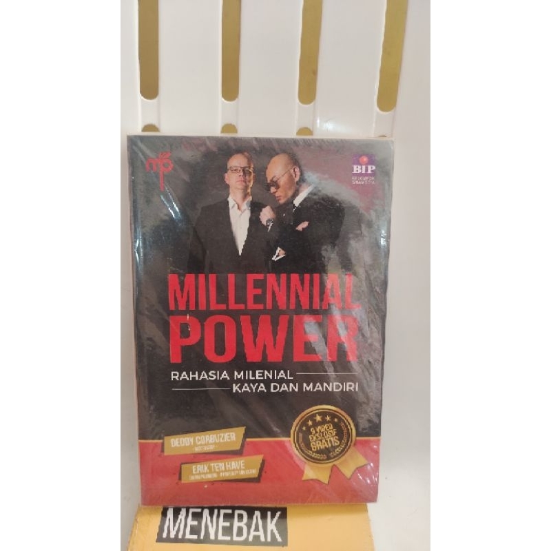 Jual buku millennial power "rahasia milenial kaya dan mandiri" - deddy ...