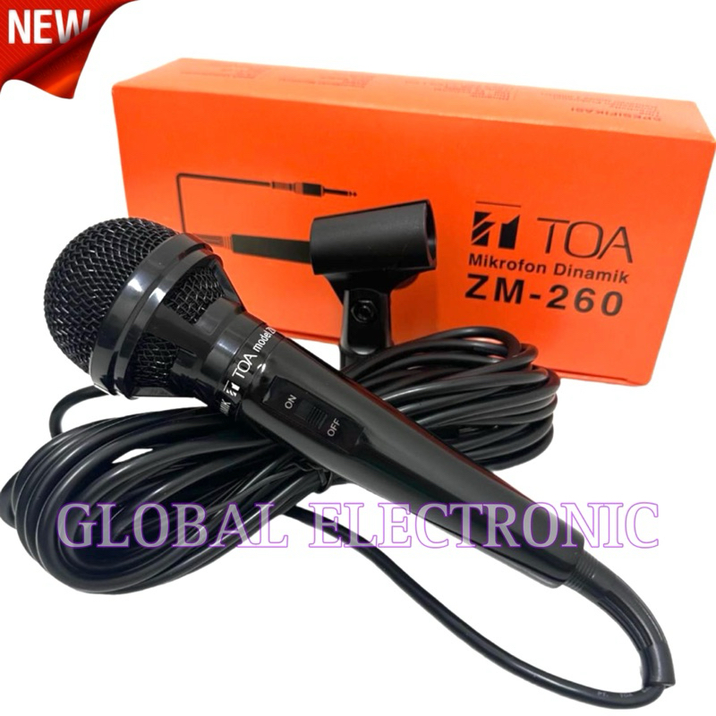 Jual Mic toa tipe ZM 260 asli Microphone Toa Asli zm 260 / Zm260 asli ...