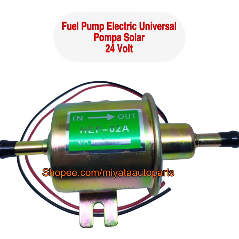 Jual Fuel Pump Electric Universal Pompa Solar 24 Volt | Shopee Indonesia