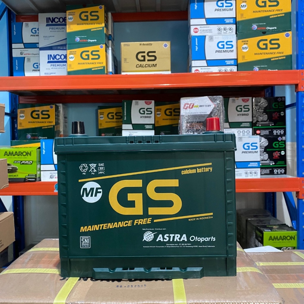 Jual NEW ORIGINAL GS ASTRA MF NX110-5L 80D26L ACCU UNTUK TRAJET SONATA ...