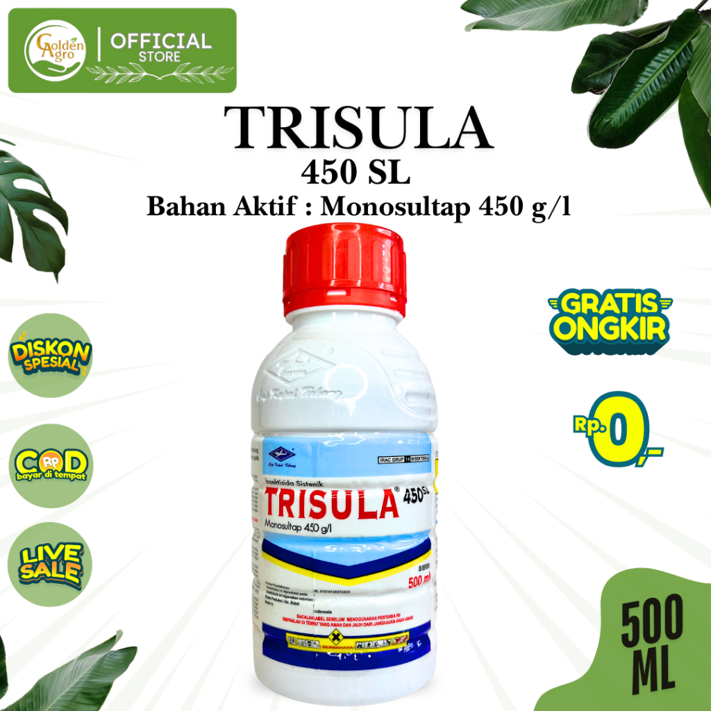 Jual INSEKTISIDA SISTEMIK TRISULA 450SL - 500ML ML | Shopee Indonesia