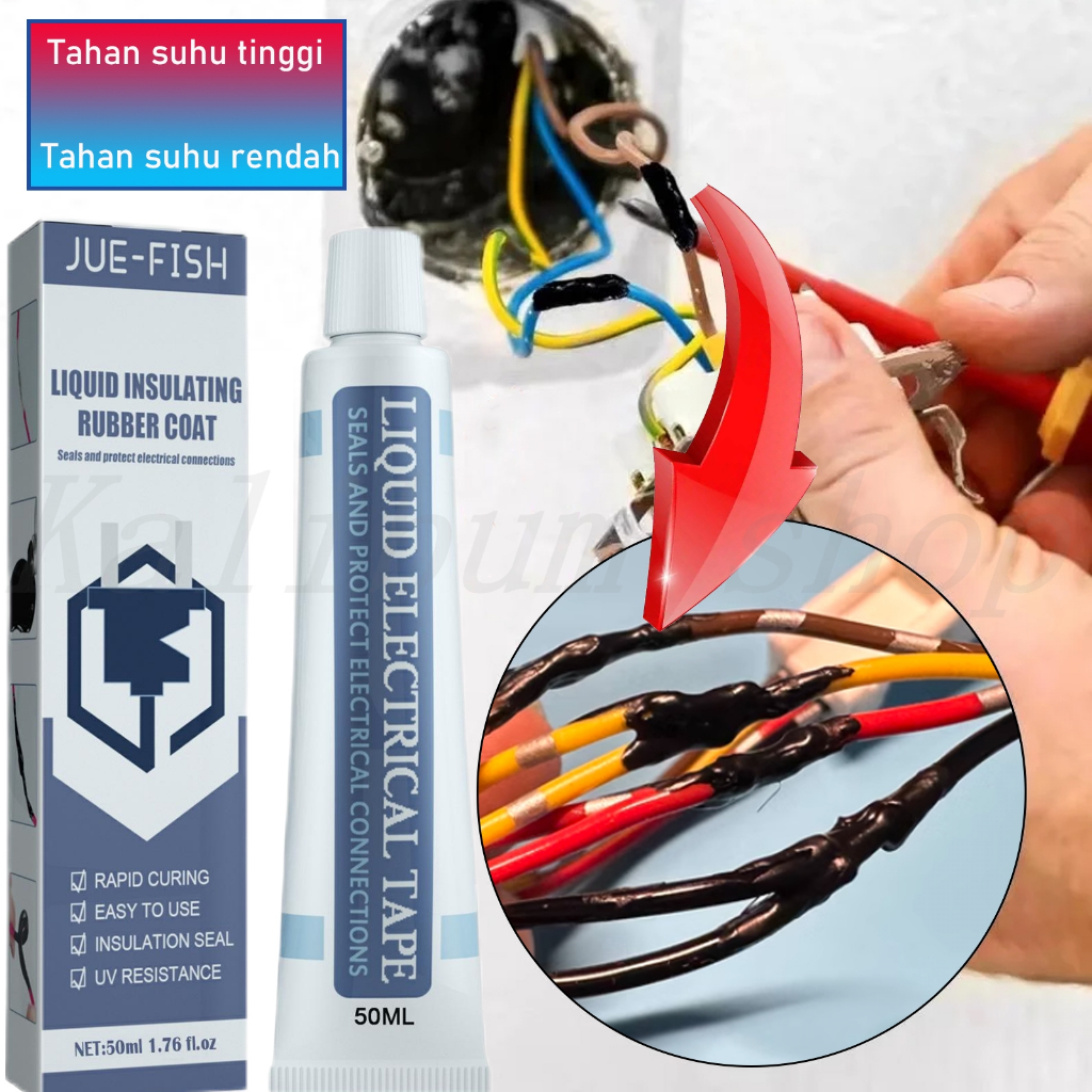 Jual Liquid Insulating Lem kabel isolasi anti air Lem Pelindung listrik ...