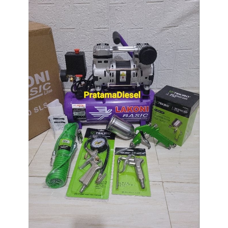 Jual Paket Kompresor LAKONI BASIC 550SLS Pengecatan TEKIRO | Shopee ...
