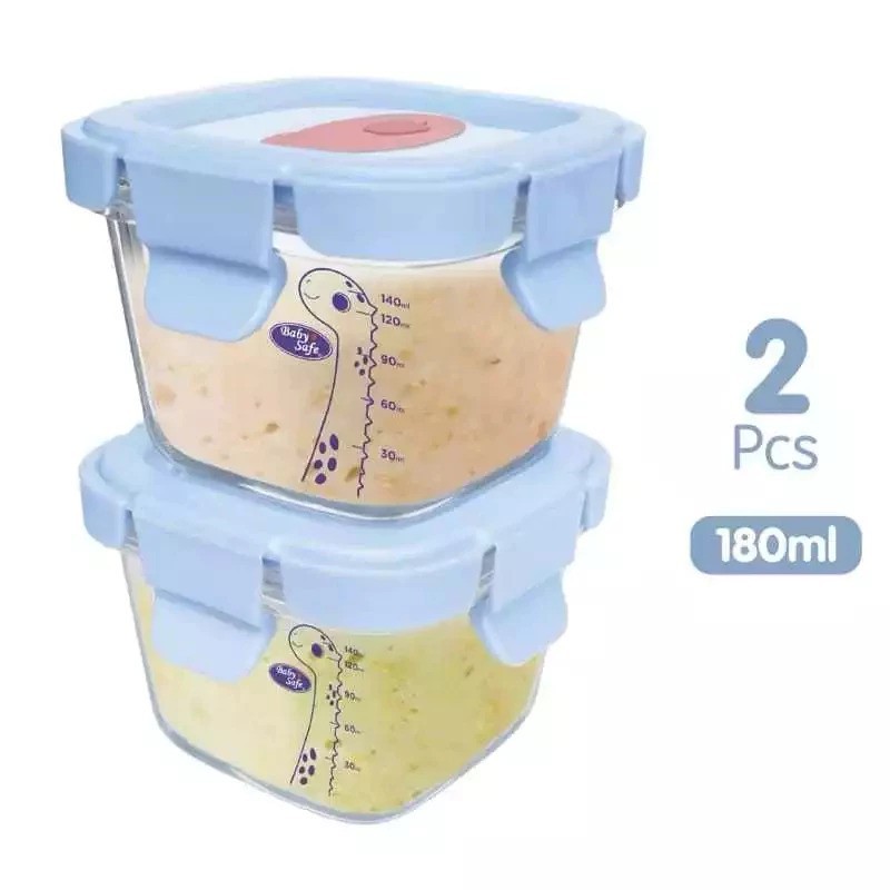 Jual Baby Safe Glass Food Container FC00 - READY MANADO | Shopee Indonesia