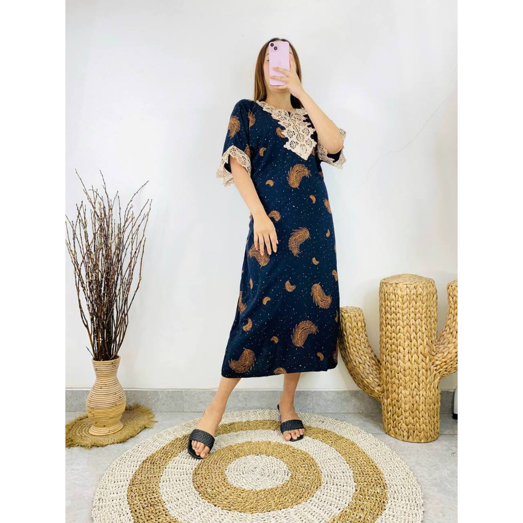 Jual Batik Benang Raja Daster Renda Jumbo | Shopee Indonesia