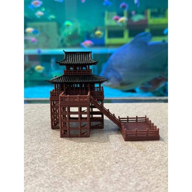 Jual HIASAN AQUARIUM DAN AQUASCAPE MINIATUR KUIL besar | Shopee Indonesia