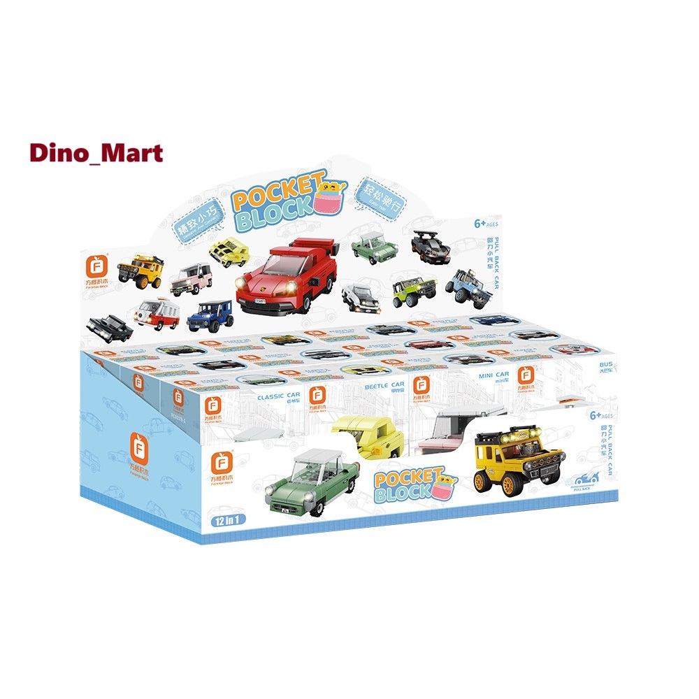 Jual Forange Block Kendaraan Mobil FC8279 - Brick Pocket Block - Mainan ...