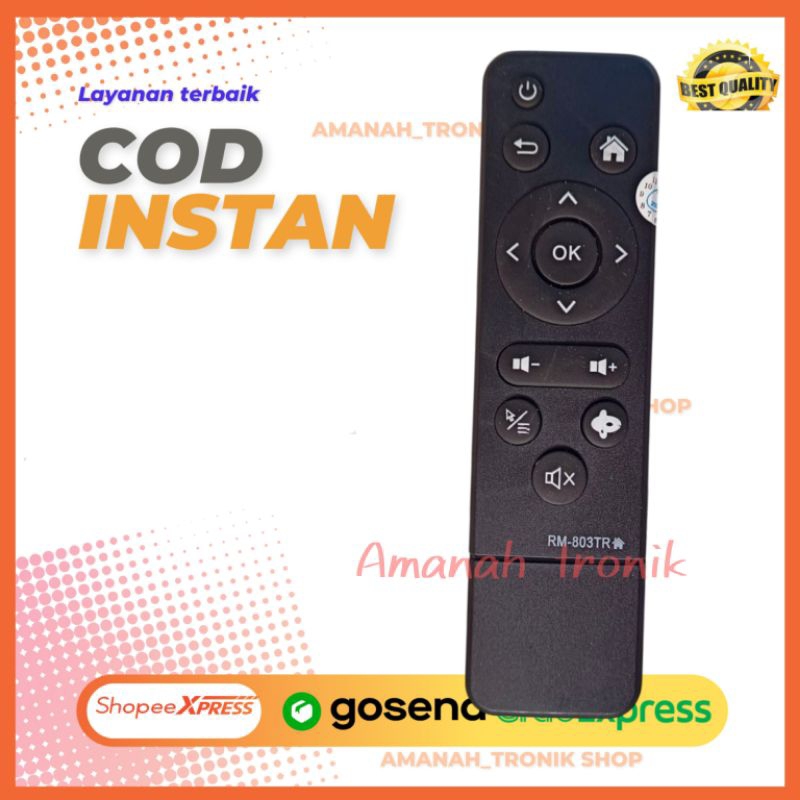 Jual Remote remot stb Polytron mola set top box android Mola PDB-M11 ...