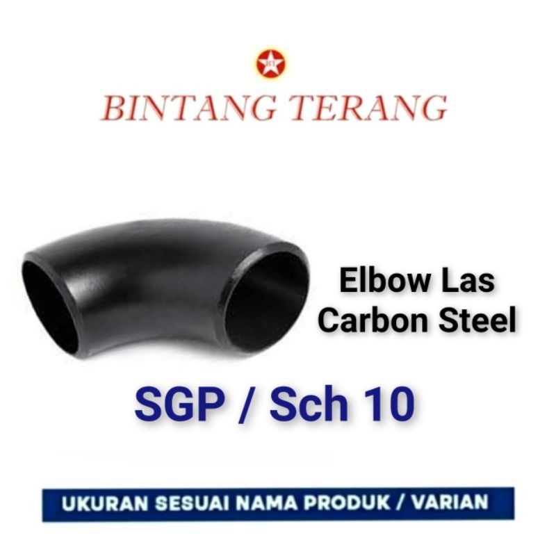 Jual Elbow las Besi SGP 2" / Knee SGP 2" / Keni Las Besi Sch 10 / Bend 90 Derajat | Shopee Indonesia