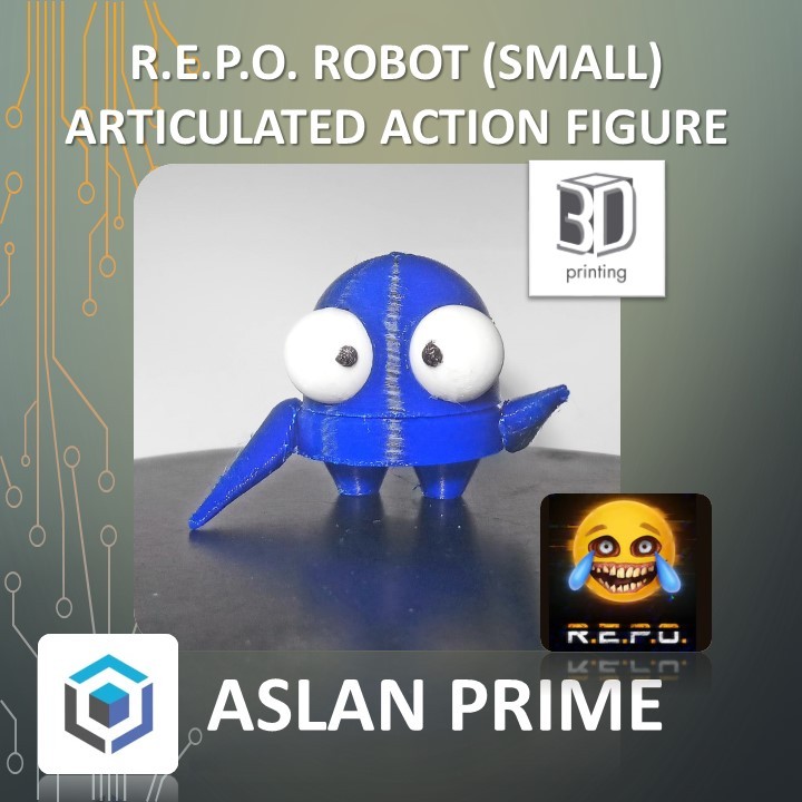 Jual R.E.P.O. ROBOT BOT SEMIBOT SMALL FIGURINE TUMBLE POSITION Q ACTION ...