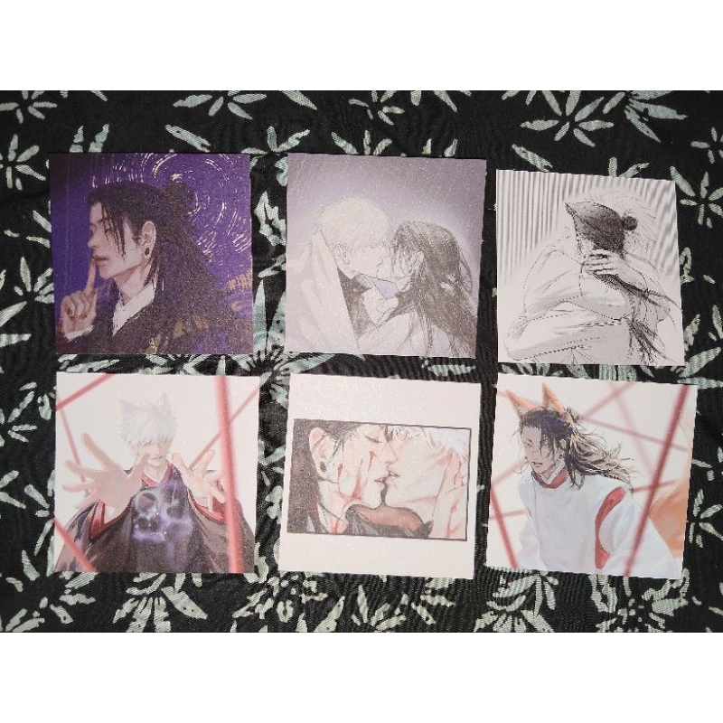 Jual [JJK] Jujutsu Kaisen Gojo Geto Square Postcard | Shopee Indonesia
