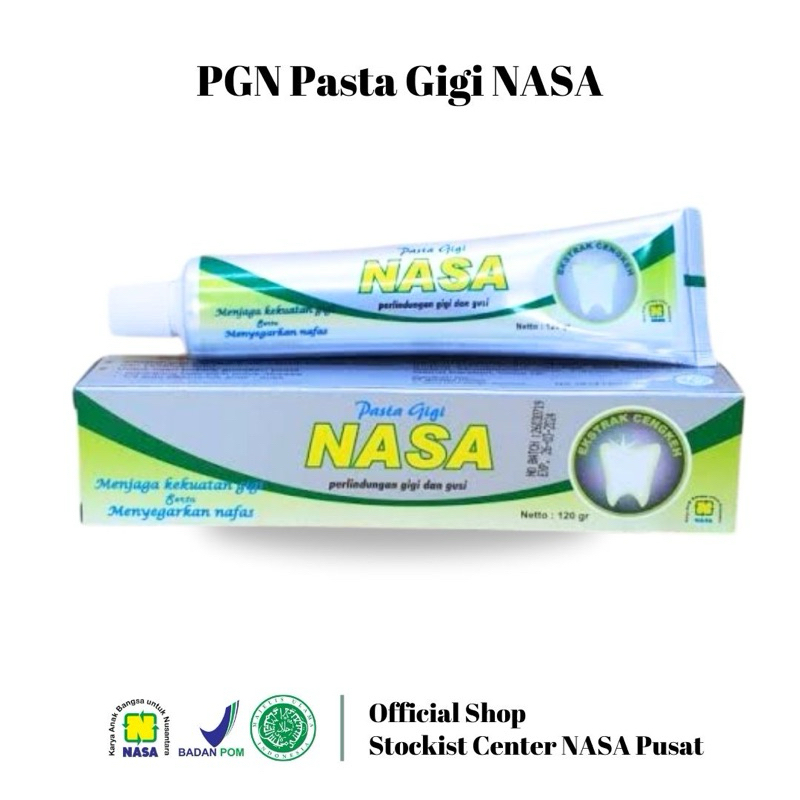 Jual PASTA GIGI ODOL NASA ASLI ORIGINAL PERAWATAN GIGI GUSI MULUT ...