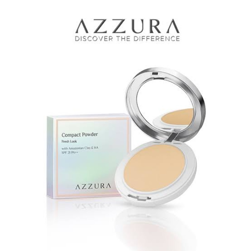 Jual Azzura compact powder (bedak padat) | Shopee Indonesia