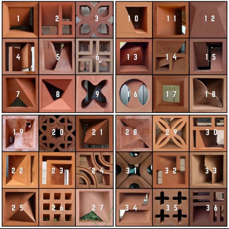 Jual Roster Terakota / Roster merah bata | Shopee Indonesia