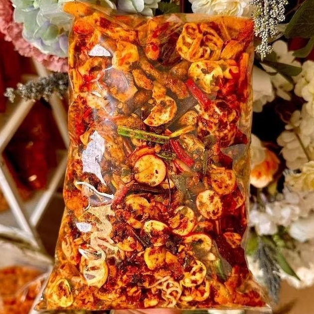 Jual 1KG Seblak Kerupuk Kering Campur/Mix Kerupuk Jengkol/Beton/Pedo ...