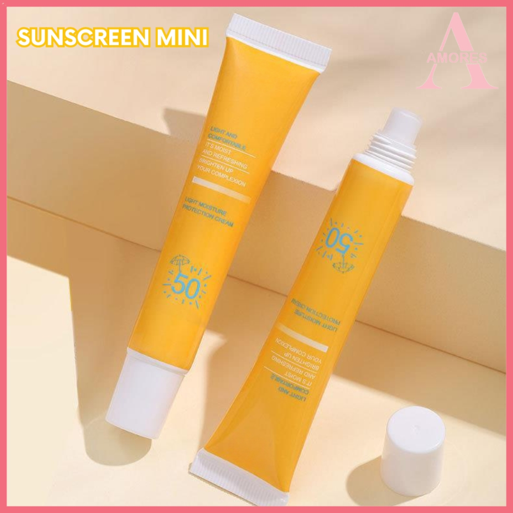 Jual Sunscreen Moisturizing Mini Susncreen Wajah Protect Me SPF 50 PA ...