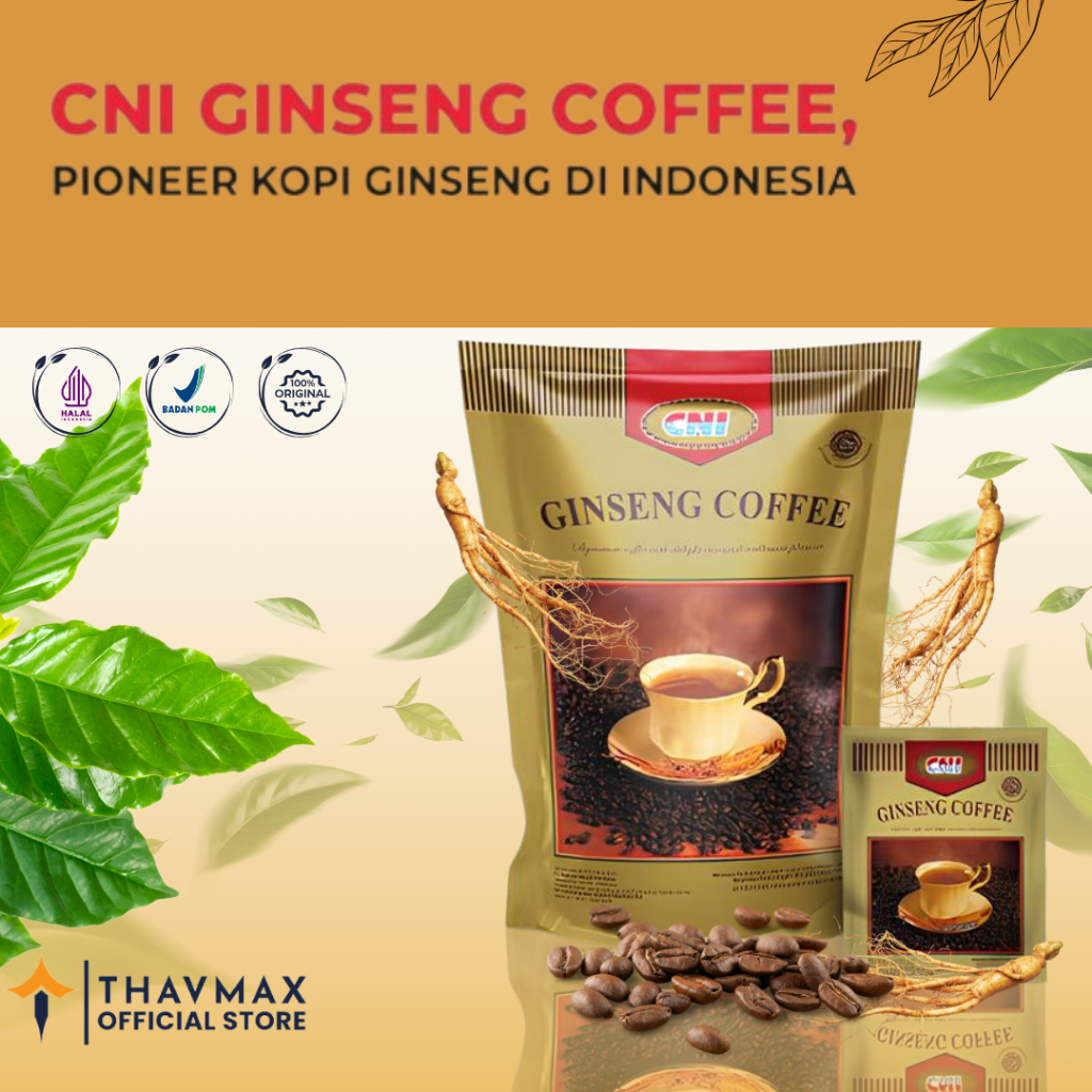 Jual CNI Ginseng Coffee isi 20 Sachet | Shopee Indonesia
