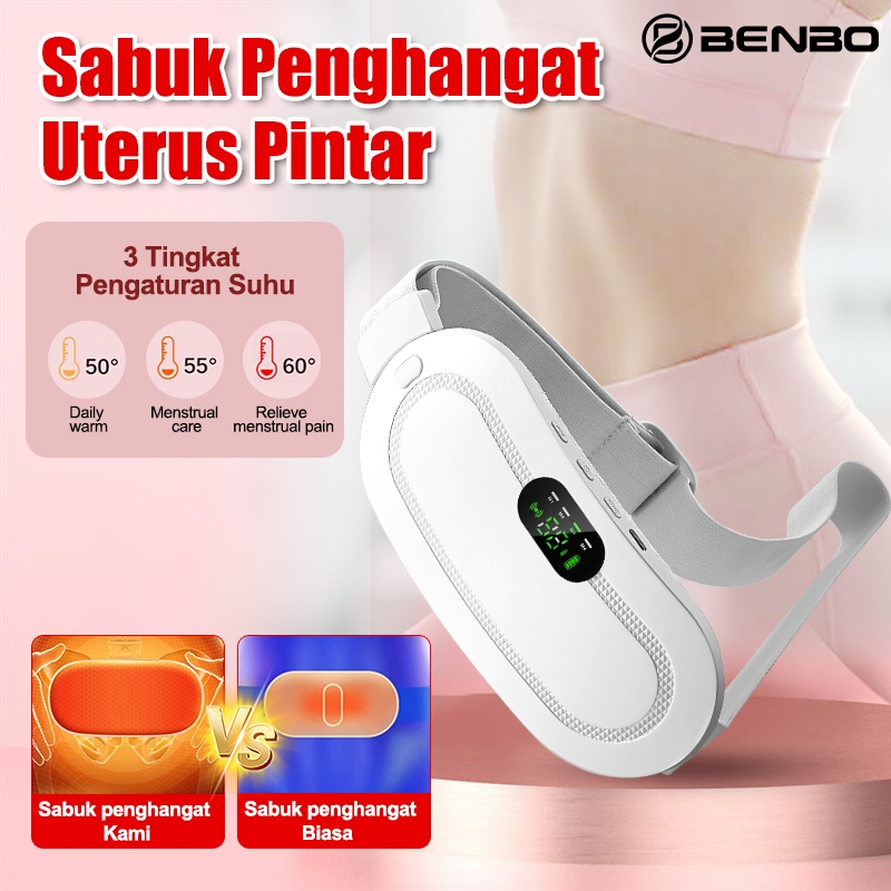 Jual BENBO Sabuk Penghangat Uterus Pintar/Waist Massage Heat Uterus/Perawatan Menstruasi ...