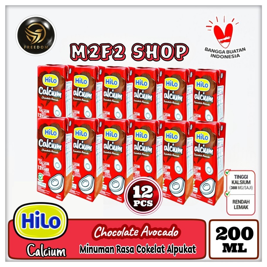 Jual HiLo Calcium Chocolate Avocado Milk | Susu Kalsium Rasa Cokelat ...