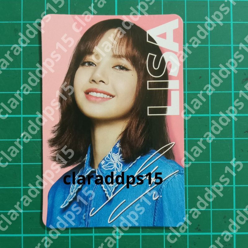 Jual PHOTOCARD LISA BLACKPINK OREO EDITION | Shopee Indonesia