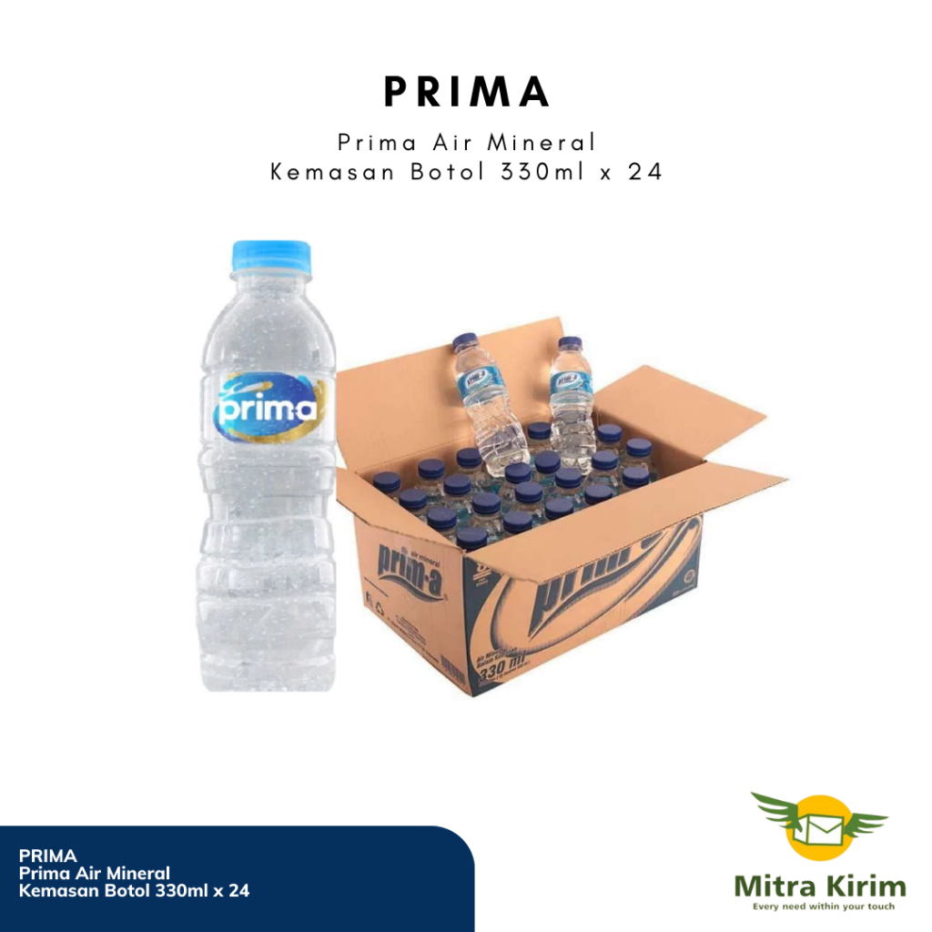 Jual Prima Air Mineral 330ml x 24 - Per Karton | Shopee Indonesia