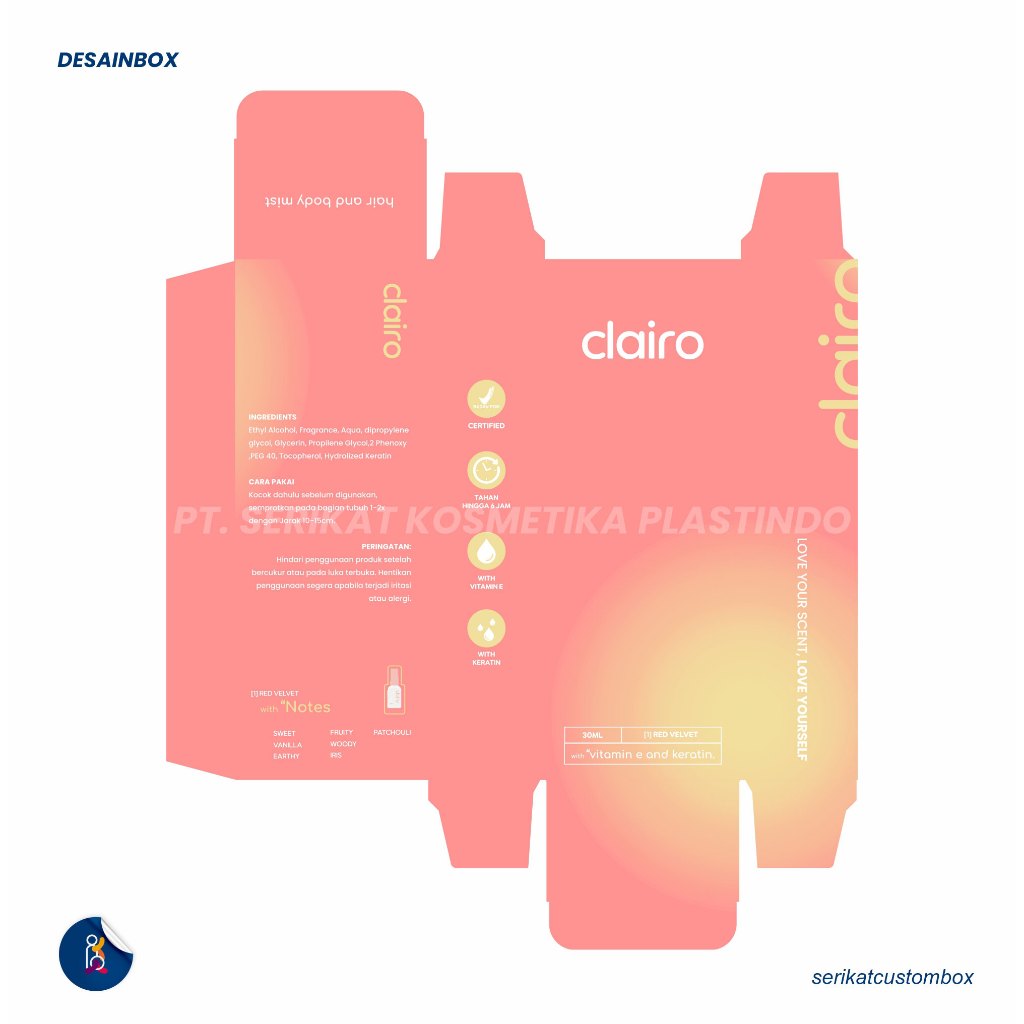 Jual BOX PACKAGING PARFUM KEMASAN KARDUS PARFUM CUSTOM DUS BOX PARFUM ...