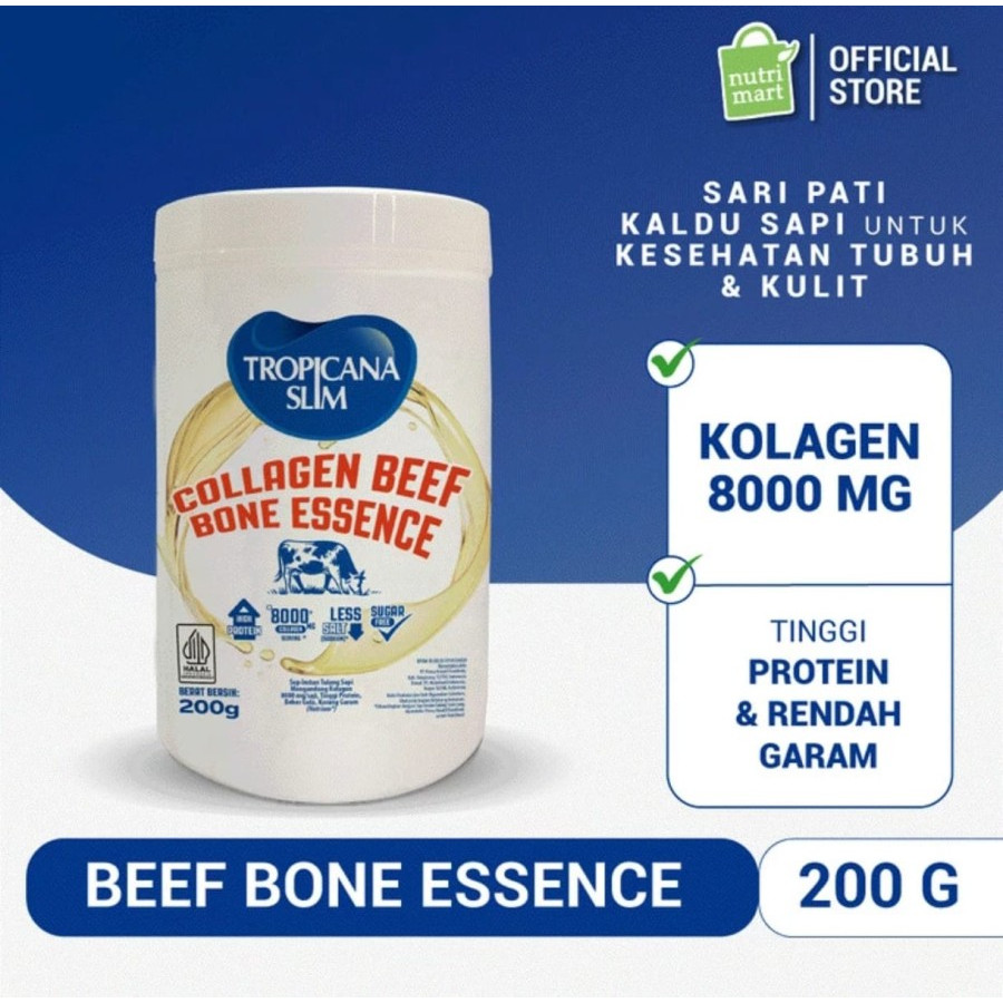 Jual Tropicana Slim Collagen Beef Bone Essence 200g sari pati sapi ...