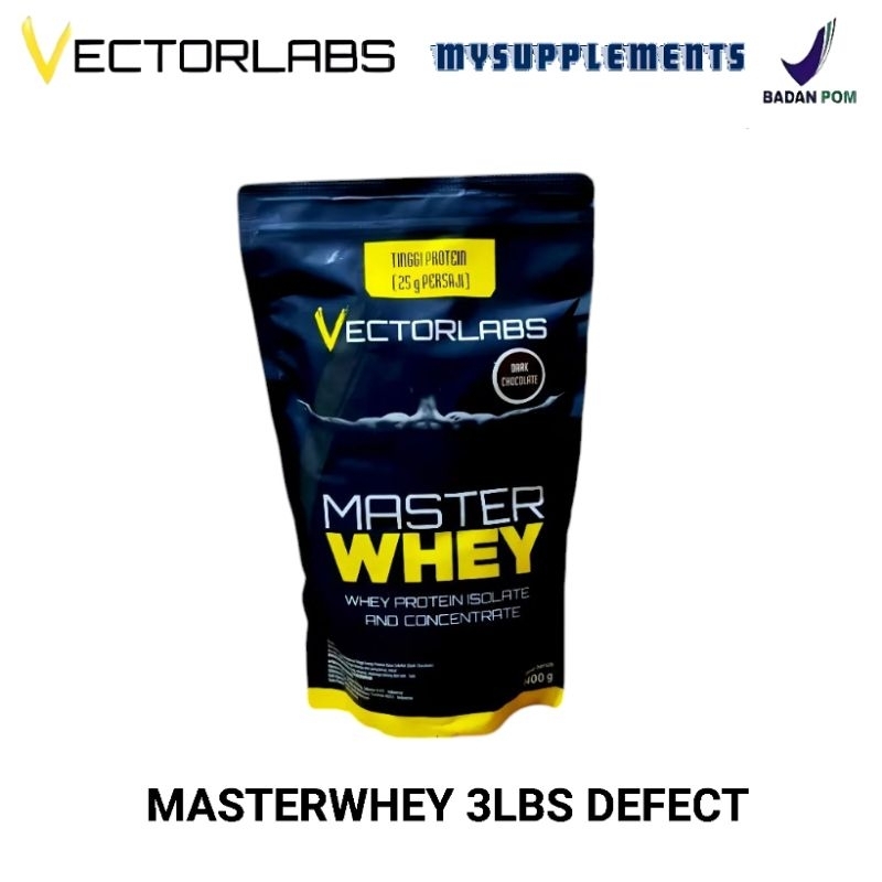 Jual Defect Sale Vectorlabs Master Whey 3 lbs 1,4kg | Shopee Indonesia