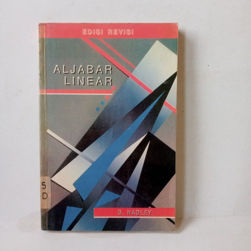 Jual Buku Aljabar linear edisi revisi G. Hadley | Shopee Indonesia