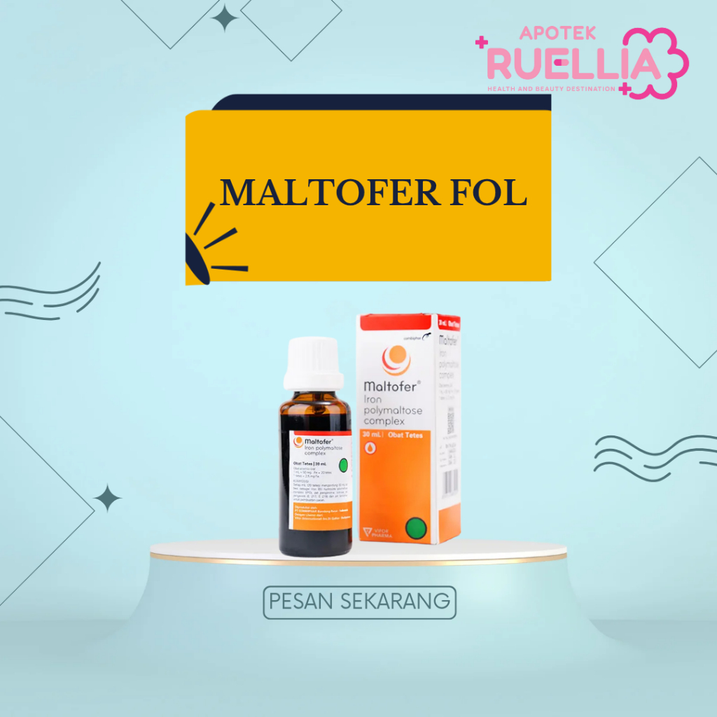 Jual Maltofer Drop / Sirup vitamin Zat Besi Anak | Shopee Indonesia