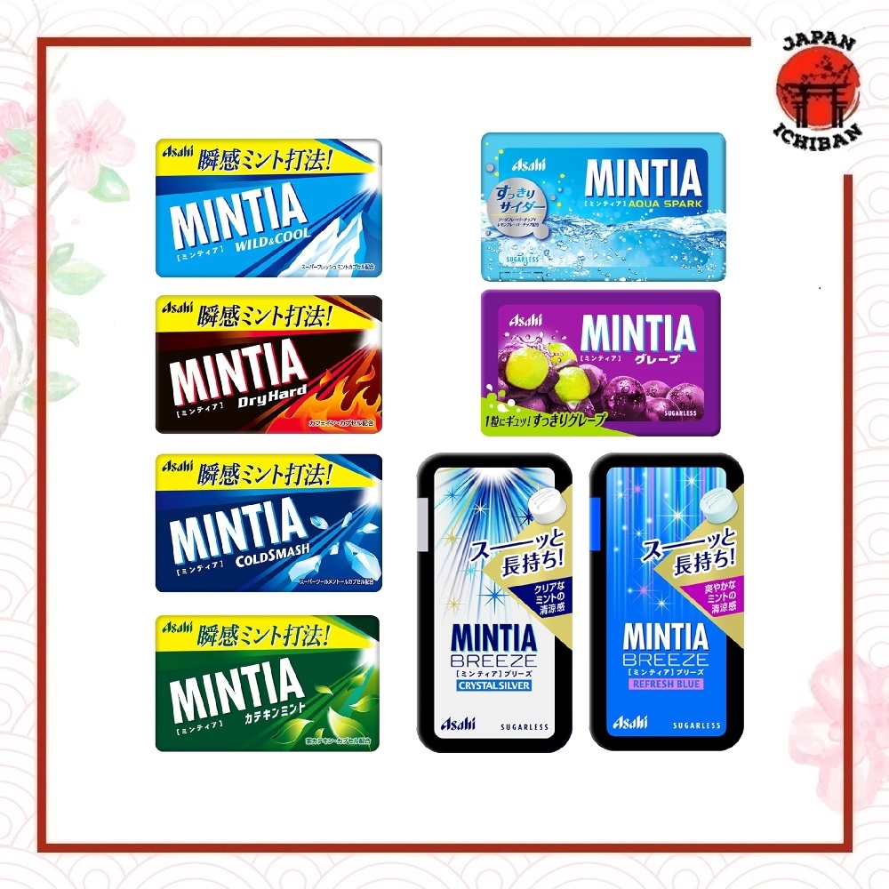 Jual Mintia Asahi Sugarless Candy - Permen Sugarless Mintia Asahi Breeze Original Japan | Shopee ...