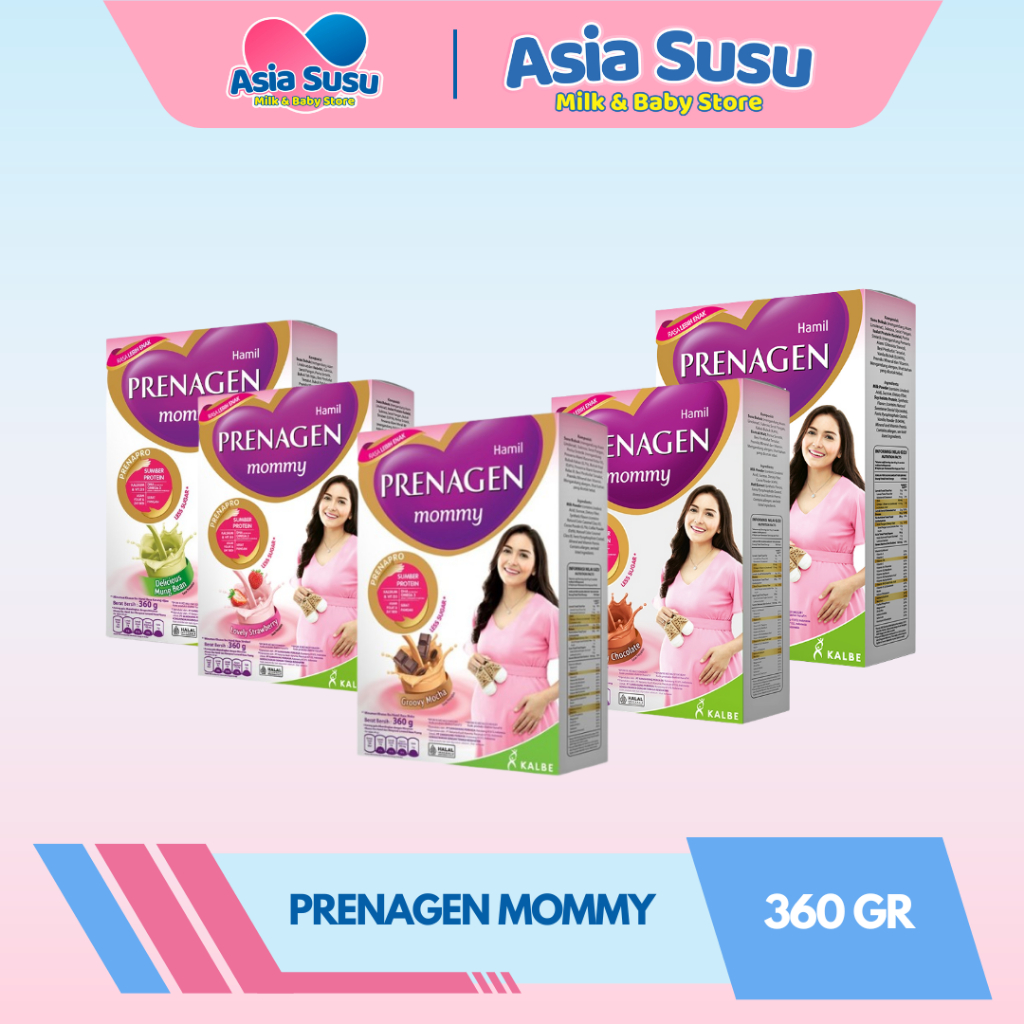 Jual Prenagen Mommy Coklat/Kacang Hijau/Moca/Straberry/Vanila 360gr | Shopee Indonesia