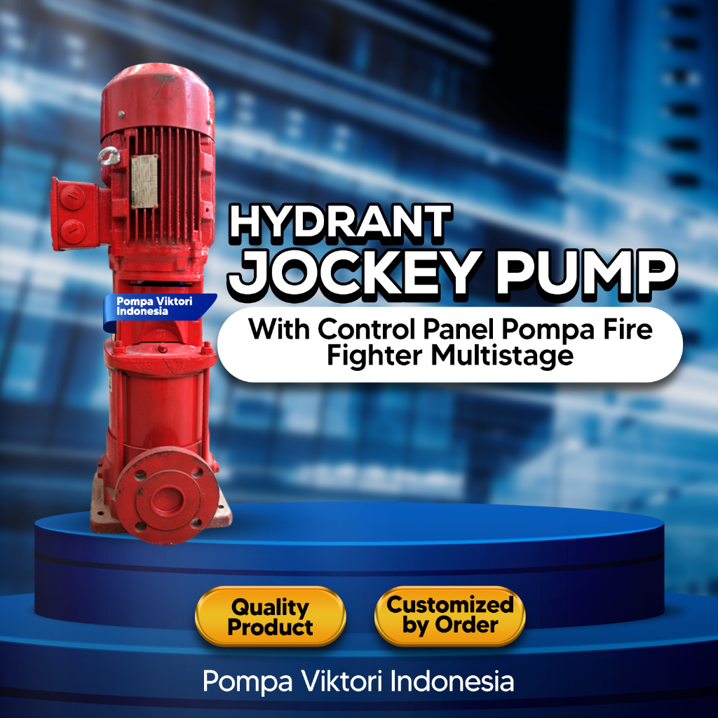 Jual Hydrant Jockey Pump With Control Panel Pompa Fire Fighter ...