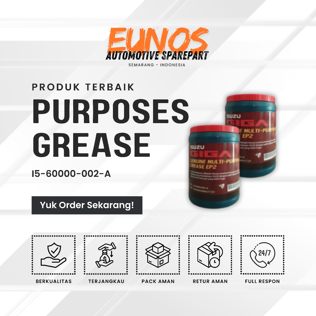 Jual PASELIN / GREASE GENUINE ISUZU MULTI - PURPOSE EP2 ASLI !! PN: I5 ...