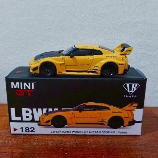 Jual Mini gt r35 lbwk / Liberty walk yellow/kuning | Shopee Indonesia