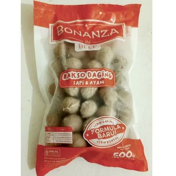 Jual BONANZA Bakso Sapi & Ayam 500 gram | Shopee Indonesia