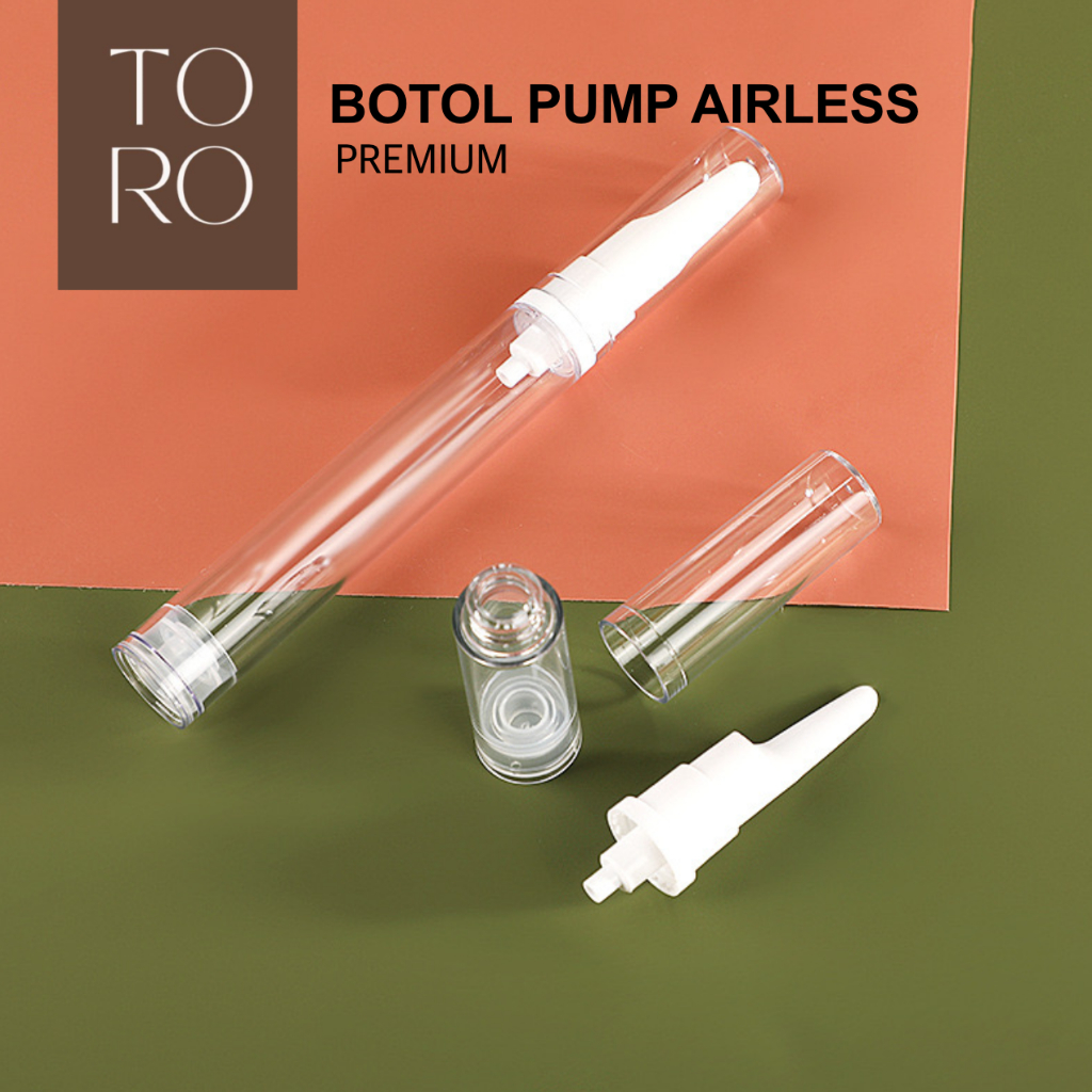 Jual TORO - BOTOL AIRLESS PUMP | BOTOL SERUM | BOTOL EYECREAM | BOTOL ...
