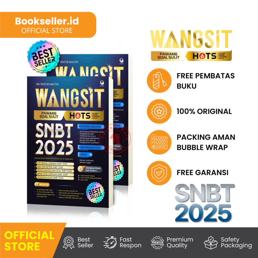 Jual Buku Wangsit SNBT 2025 / WANGSIT (Pawang Soal Sulit) Lengkap HOTS SNBT Terupdate | Shopee ...